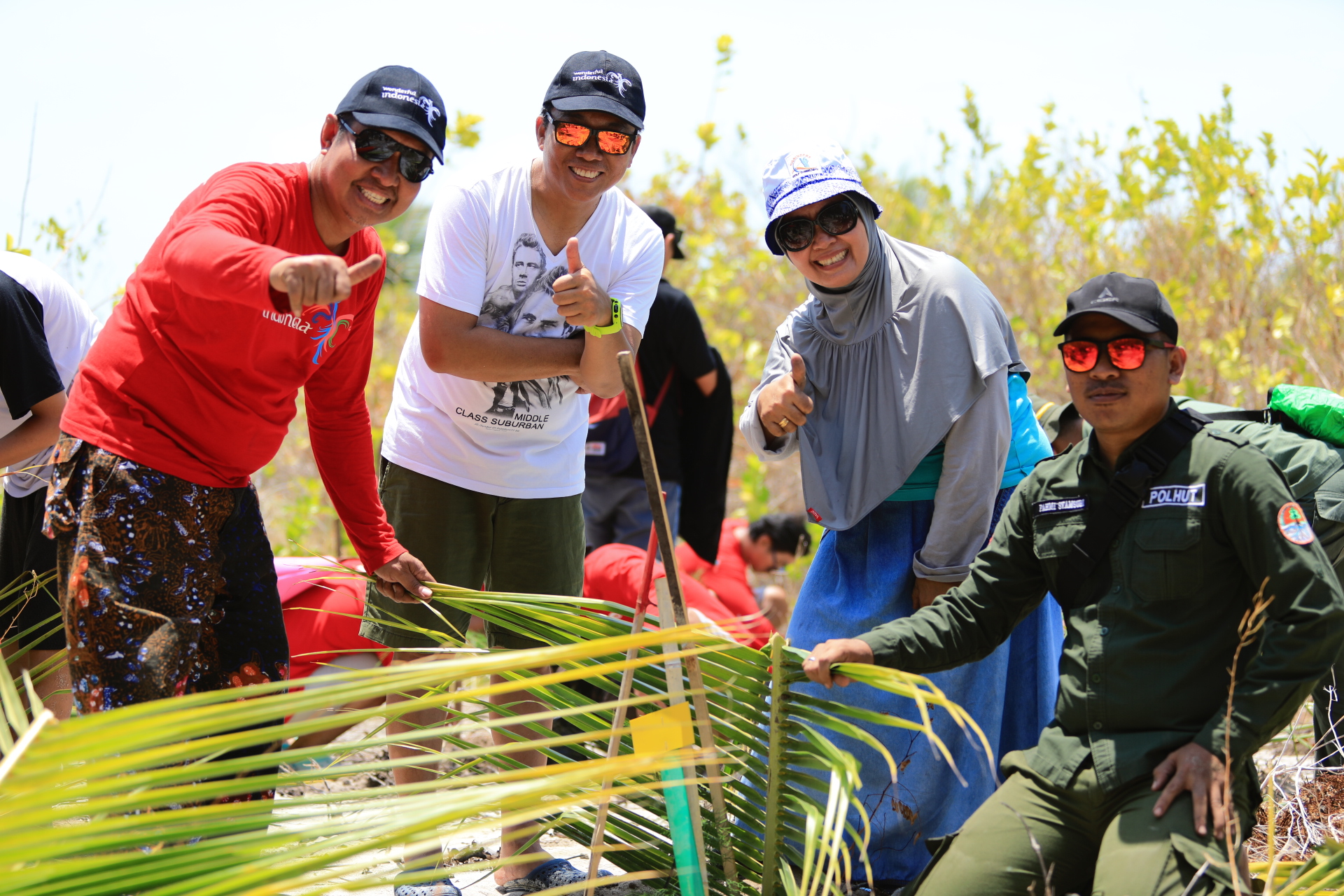 Saleh Rahman : Sudah 1.224 Bibit Cemara Laut yang Ditanam Tahun 2019 ...